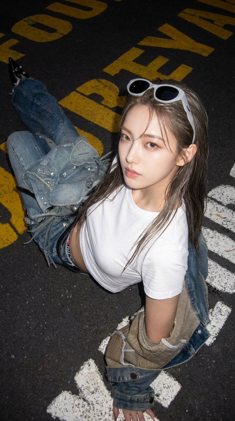 高角度超广角闪光街头人像 - Dynamic Ultra-Wide Flash Street Portrait - AI Image ...