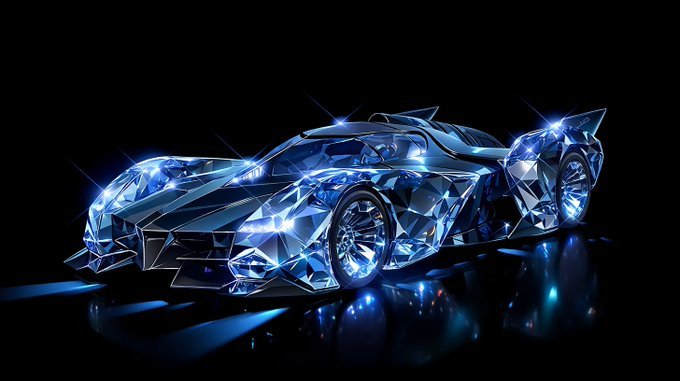 水晶切割艺术 - 聚焦光影下的璀璨晶体设计与奢华氛围 - AI Image Prompt for Google Nano Banana ...